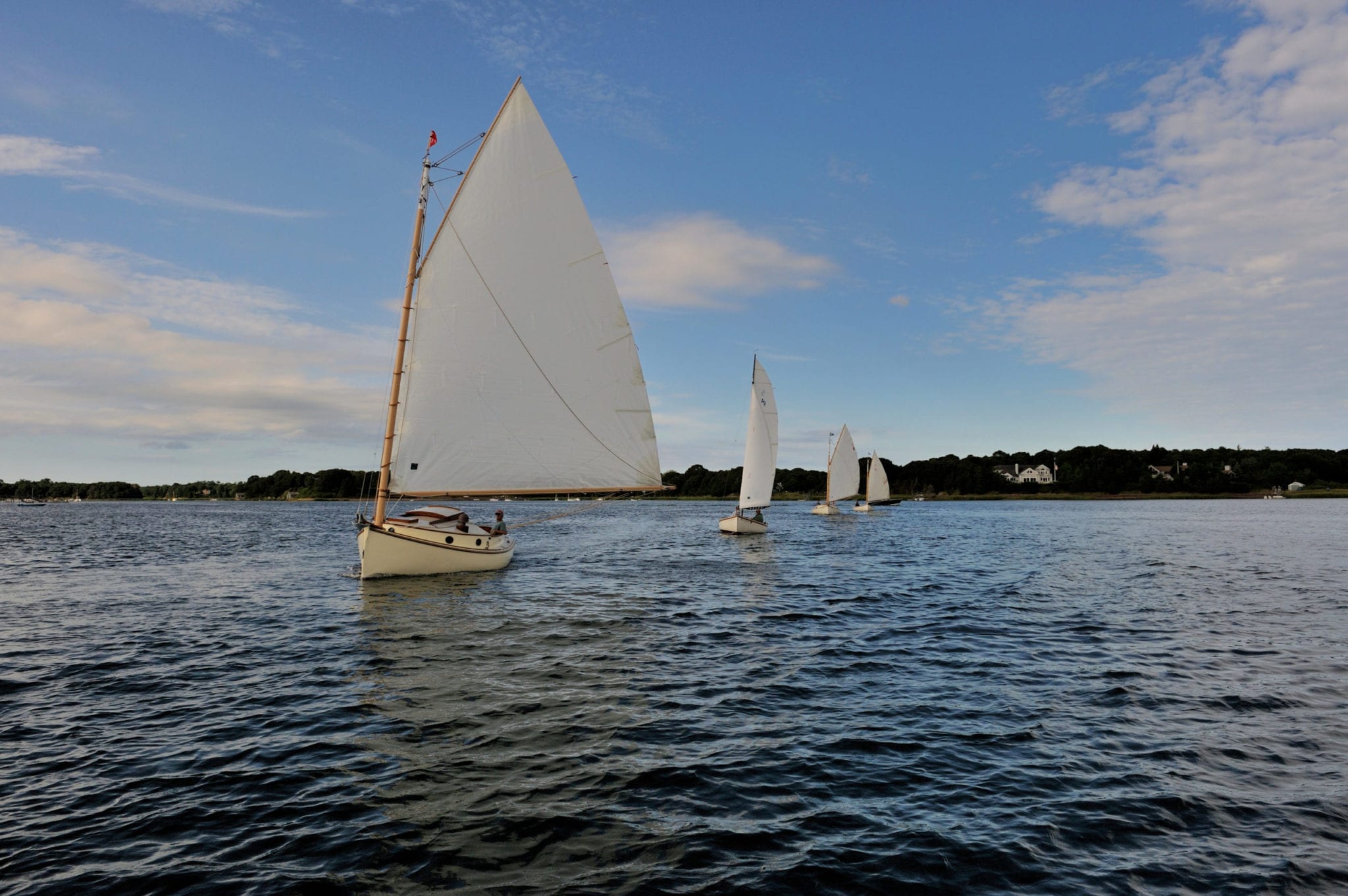 20' Cruising Catboat | Arey's Pond Boat Yard