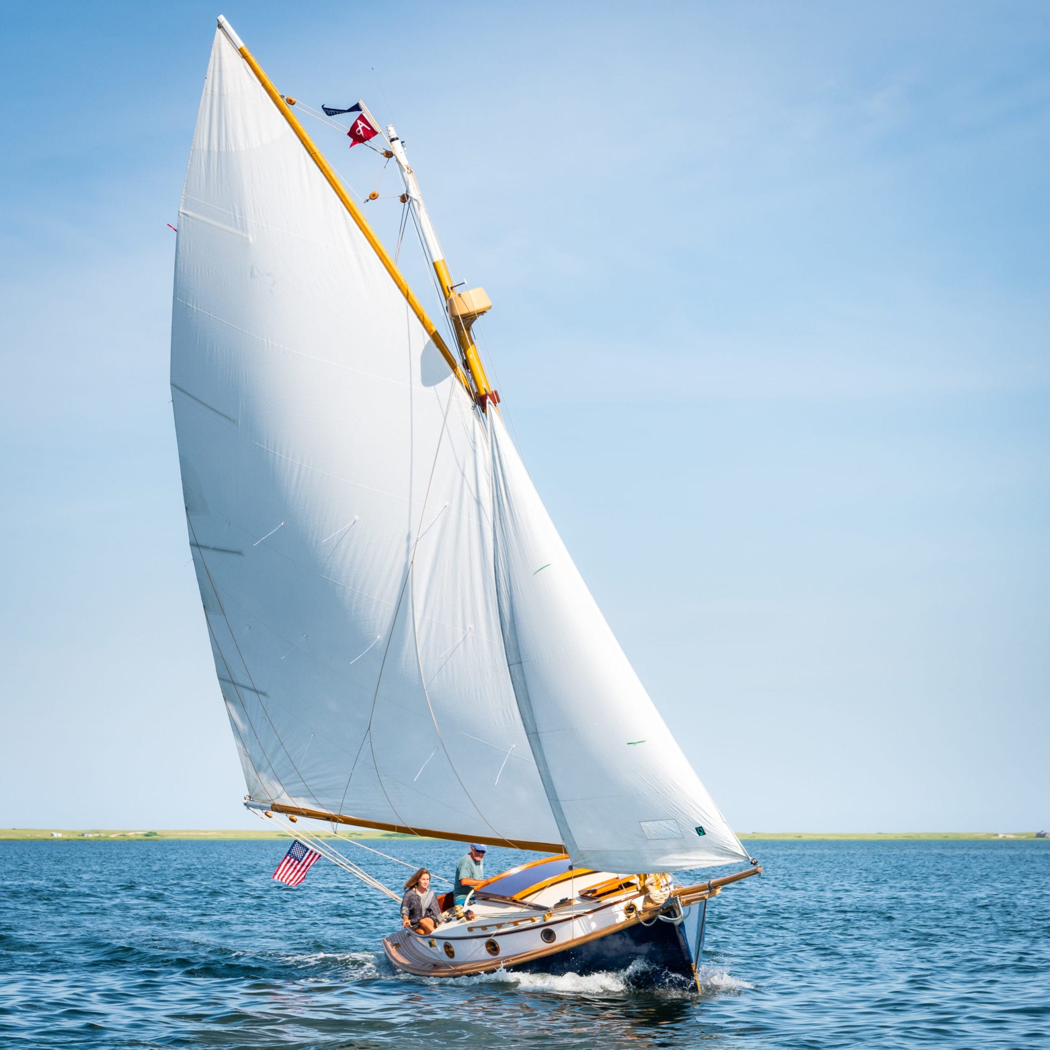 24' Catboat | Arey's Pond Boat Yard